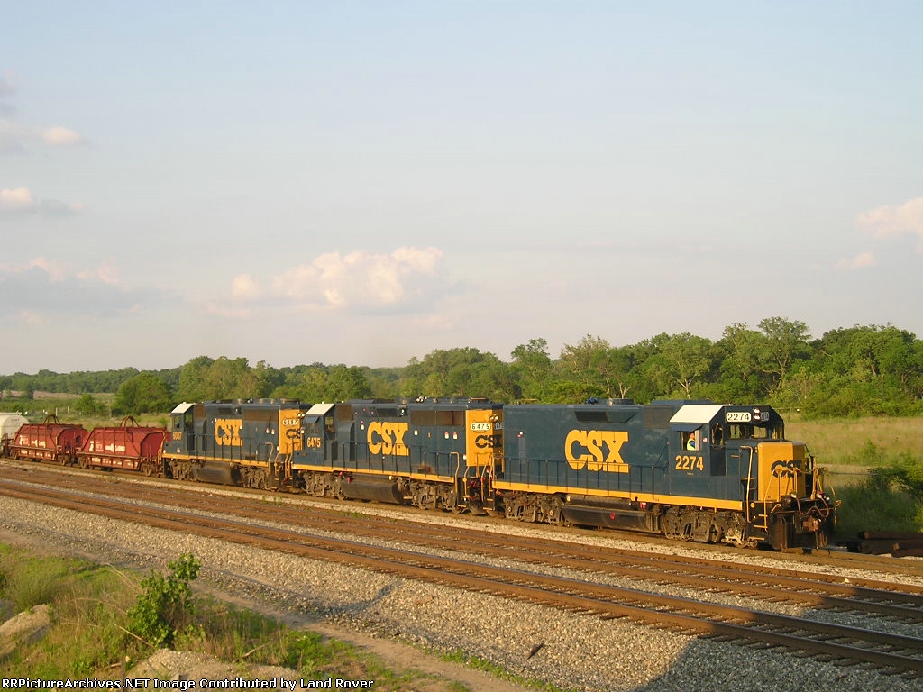 CSXT 2274 On CSX Y 201